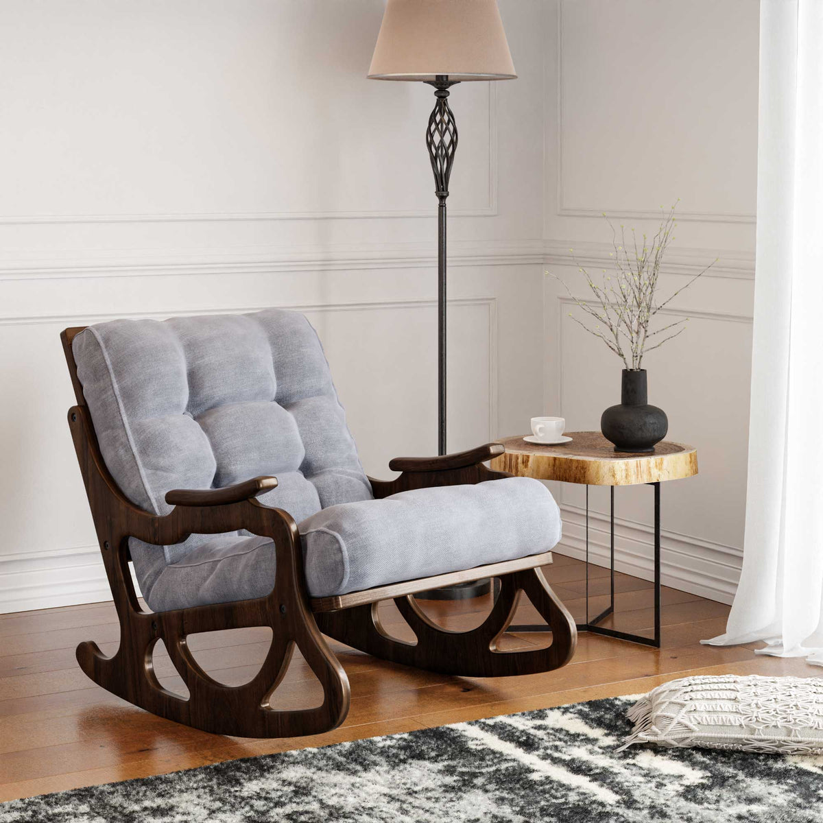 Cozy Rocking Chair & Lounge Chair & Bergere & Tv Chair / G – furmetmoduler
